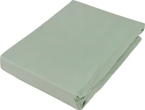 XXXLutz BOXSPRINGOVÉ PROSTĚRADLO, žerzej, zelená, 90/220 cm Novel - Prostěradla - 004550010206