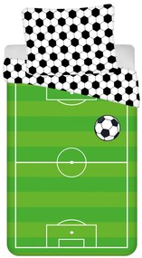 Jerry Fabrics Povlečení fototisk Football Green 02 140x200, 70x90 cm