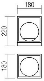 Redo 01-3052 - Stolní lampa ZODIAC 1xE14/28W/230V