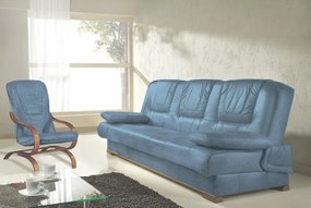 Casarredo - Komfort nábytek Rozkládací trojmístná pohovka ERIKA s úložným prostorem, látka
