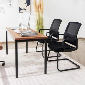 Costway Kancelářská židle net s opěradlem pojme až 136 kg – 60 × 54,5 × 94 cm