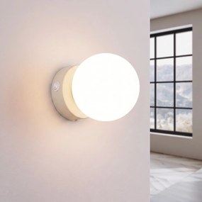 Sollux Lighting Nástěnné svítidlo YOLI 1 béžové s vypínačem