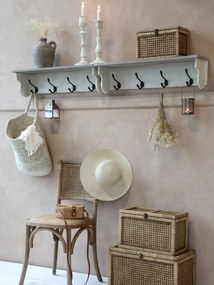 Přírodní jutový koš na zavěšení Billbo - 50*59 cm