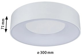 Paulmann 78946 Casca, koupelnové stropní svítidlo LED 16W White Switch, bílá, průměr 30cm, IP44