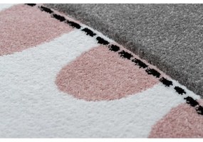 Dywany Łuszczów Dětský kusový koberec Petit Kitty cat grey kruh ROZMĚR: 160x160 (průměr) kruh