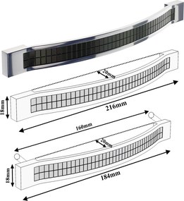 Koupelnový nábytek Belini Premium Full Version bílý lesk Euphoria  EUP P 90L/0/W/W/0/BK/MB