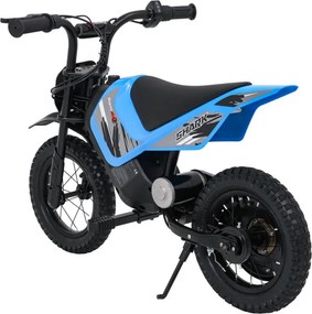 Elektrická motorka SHARK modrá