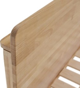 Manželská postel NOEMI 160x200, masivní dřevo přírodní Kondela 0000397510