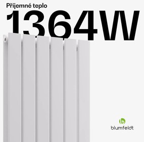 Blumfeldt Ontario radiátor 180x45 Výkon 1364  W