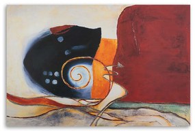 Gario Obraz na plátně Shell - mořská abstrakce Rozměry: 60 x 40 cm