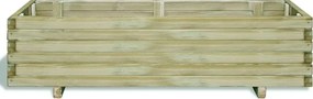 vidaXL Vyvýšený záhon 120 x 40 x 30 cm dřevo obdélníkový [41661] Barva: Zelená