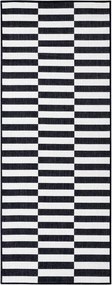 Černobílý běhoun 80x200 cm Viela – Hanse Home