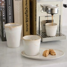 Bílý kameninový šálek na espresso Costa Nova Grespresso