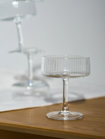 Sinsay - Rýhované skleničky 4 ks - clear