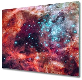 Skleněná krájecí deska Magellanův oblak 60x52 cm