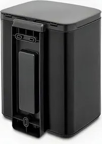 Brabantia BO matná černá / Odpadkový koš / 7 l