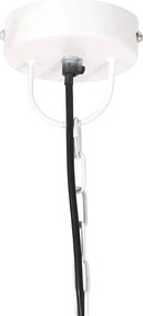 Industriální závěsné svítidlo 25 W bílé kulaté 32 cm E27 320562
