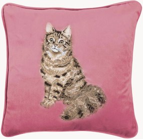 Vyšívaný povlak na polštář Feline Fabulous