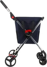 Rolser Mini Basket Denim M4B modrá / Nákupní taška na kolečkách / Obje
