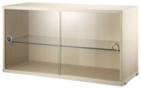 STRING Skříňka Display Cabinet, Ash