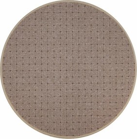 Condor Carpets, AKCE: 400x400 (průměr) kruh cm Kusový koberec Udinese béžový new kruh, béžová, chodba / předsíň