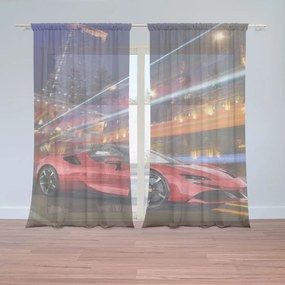 Sablio Záclony Ferrari na ulici: 2ks 150x250cm