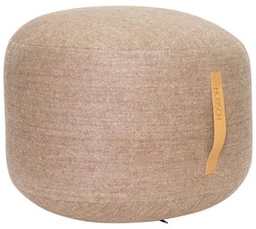 Světle hnědý puf Hübsch Zerio, ø 50 cm