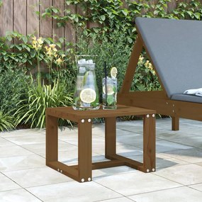 Zahradní odkládací stolek medově hnědý 40x38x28,5 cm borovice - Default Title
