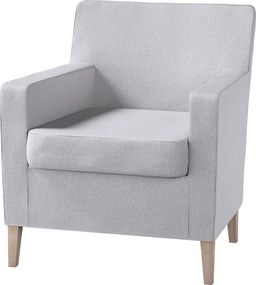 Potah na křeslo IKEA Karlstad barva šedá látka pletený vzor