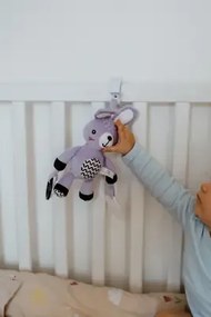 BABYTED Chrastítko Zajíček / Plyš / 30 cm / od 0 měsíců