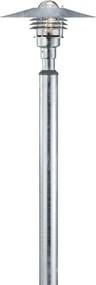 NOR 25168031 Venkovní sloupkové svítidlo Vejers 2M 1x60W E27 galvanizovaná čirá - NORDLUX