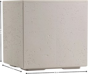 Květináč na kolečkách BETONIQUE 30x30 cm beton - výběr z 8 provedení
