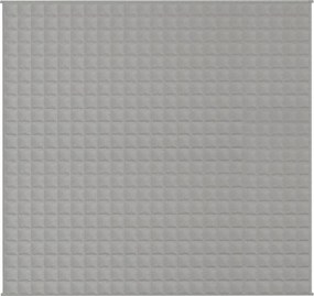 vidaXL Zátěžová deka světle 220 x 230 cm 15 kg textil [3154791] Barva: krémová