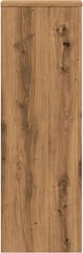 Stojany na rostliny 2 ks dub artisan 33 x 33 x 100 cm kompozit 3307890