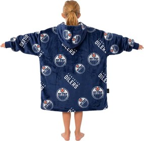 Mikinová televizní deka NHL Edmonton Oilers - vel. S