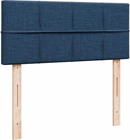 Box spring postel s matrací černá 120x190 cm textil 3285833