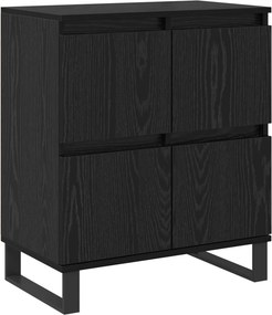 Servírovací skříň 2 ks Černý dub 60 x 35 x 70 cm 3394547