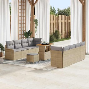 Sada zahradních pohovek Béžová a Světle šedá 3364062