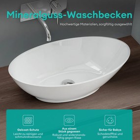 design umyvadlo COLOSUM G807 - 60cm