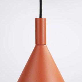 Sollux Lighting Závěsné svítidlo NOX 25 okrově červené