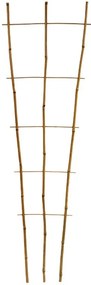 Opěrná mřížka pro květináče Floraworld / 44 x 160 cm / bambus / přírodní