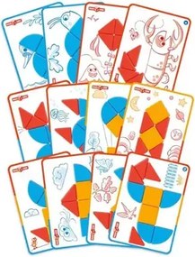 GEOMAG Magnetická stavebnice Magicube BlocksCards / 16 dílků / od 2 le