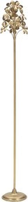 Kovový svícen Flowy 118 cm zlatý