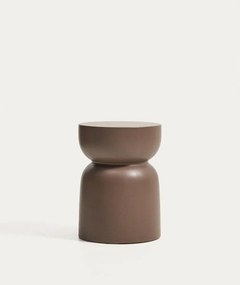 Betonový kulatý zahradní stolek ø 32 cm Garbet – Kave Home