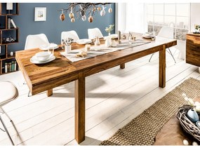 Massive home | Jídelní stůl Makassar Lagos 160-240 cm masiv sheesham rozkládací