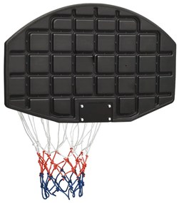 Basketbalový koš černý 71 x 45 x 2 cm polyethylen - Default Title