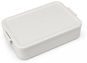 Brabantia MAKE&TAKE LARGE Obědový box Bento 25,5x16,7x6,2 cm - světle šedá