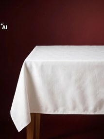 Sinsay - Vánoční ubrus se sněhovými vločkami - bílá