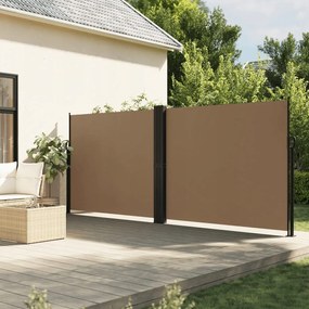 Fionshop 262821953 Zatahovací boční markýza taupe 160 x 1 200 cm