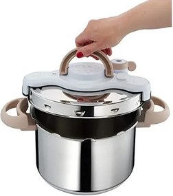 Tlakový hrnec Tefal Clipso Minut Natural P4620772 o objemu 6 l